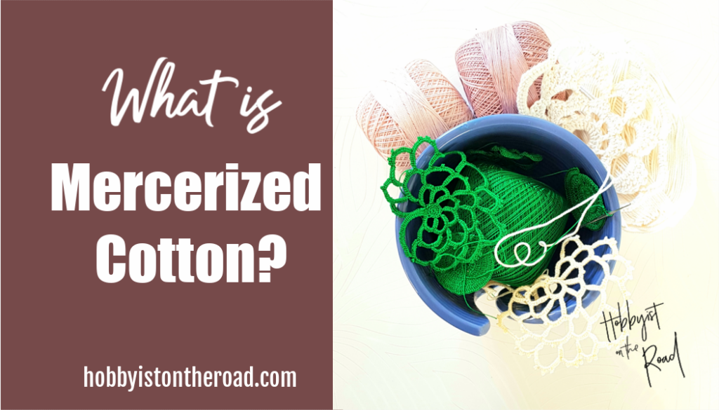 what is mercerized cotton or pearl perle cotton why use it for crochet knit