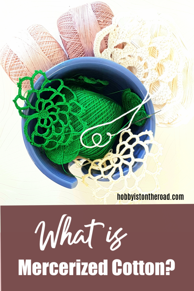 what is mercerized cotton or pearl perle cotton why use it for crochet knit