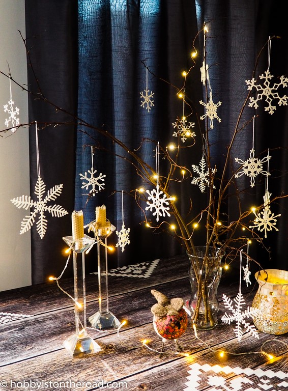 Five snowflakes Crochet CAL patterns instant download