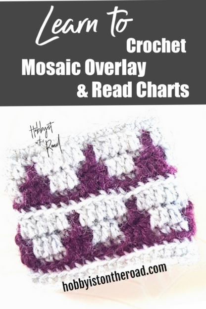 how to crochet mosaic overlay and read mosaic crocheting charts